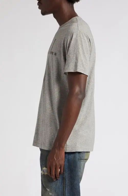 Double Rl Logo Graphic T-Shirt - Heather Grey | Editorialist